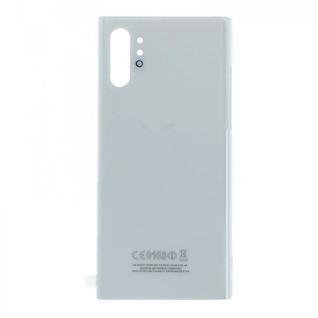 Samsung Galaxy Note 10+/Note 10 Plus 5G Back Cover White Ori - PFSMN10P-10
